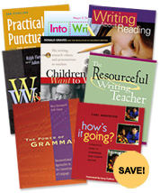 Writers Workshop Professional Book Library Bundle by Ralph Fletcher,