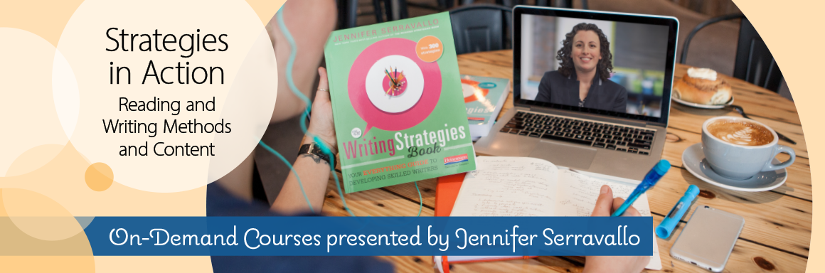 Jennifer Serravallo Home - Books and Online PD Resources