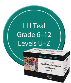 Leveled Literacy Intervention (LLI)