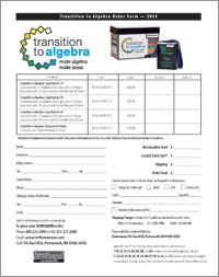 Heinemann | Transition to Algebra